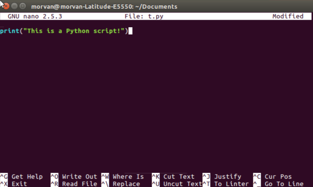 Linux Nano Cat And File Programmer All